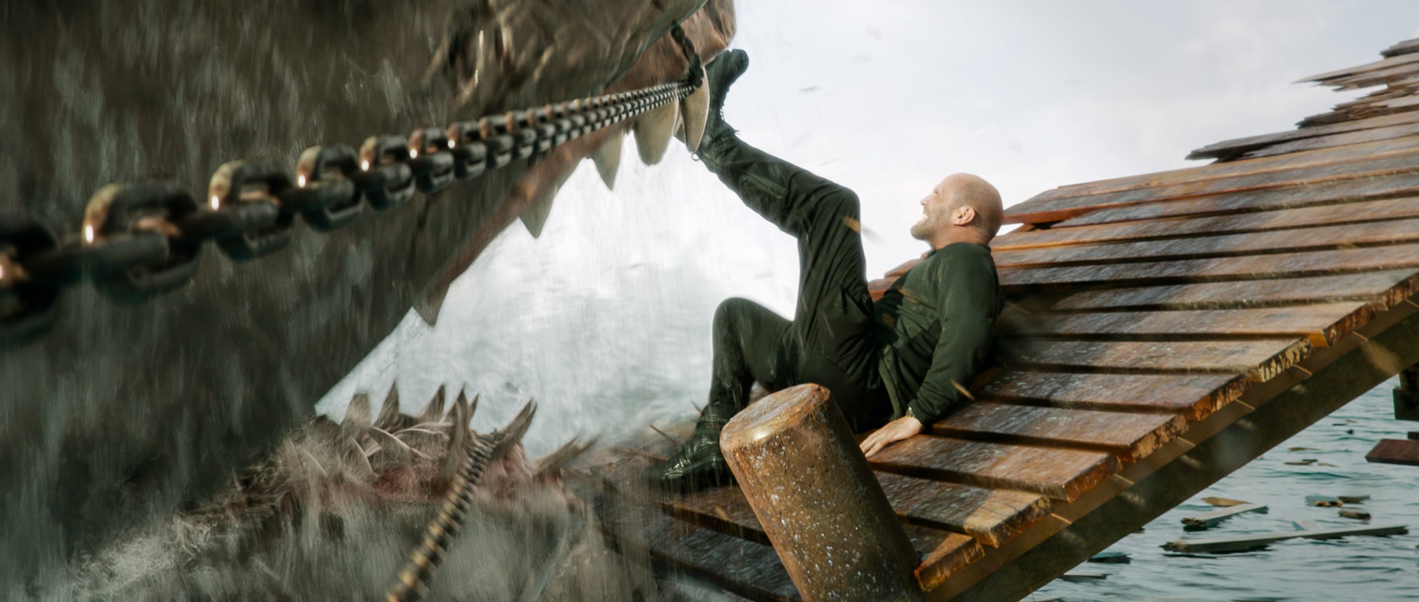 Meg 2: The Trench (2023): Shark Stank | Scene Before